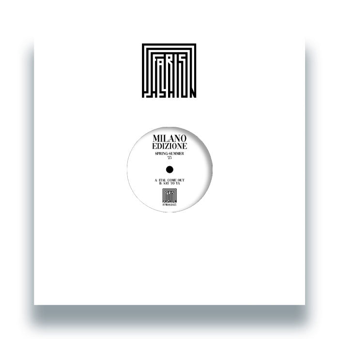 Faris Pashion - Milano Edizione Spring-Summer ‘25 - 12" Vinyl – Nothing Ventured Vinyl